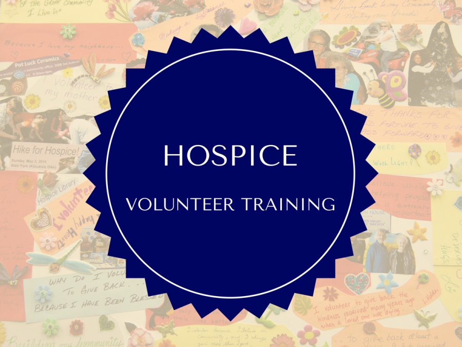 Hospice Volunteer Training | Alberni.ca